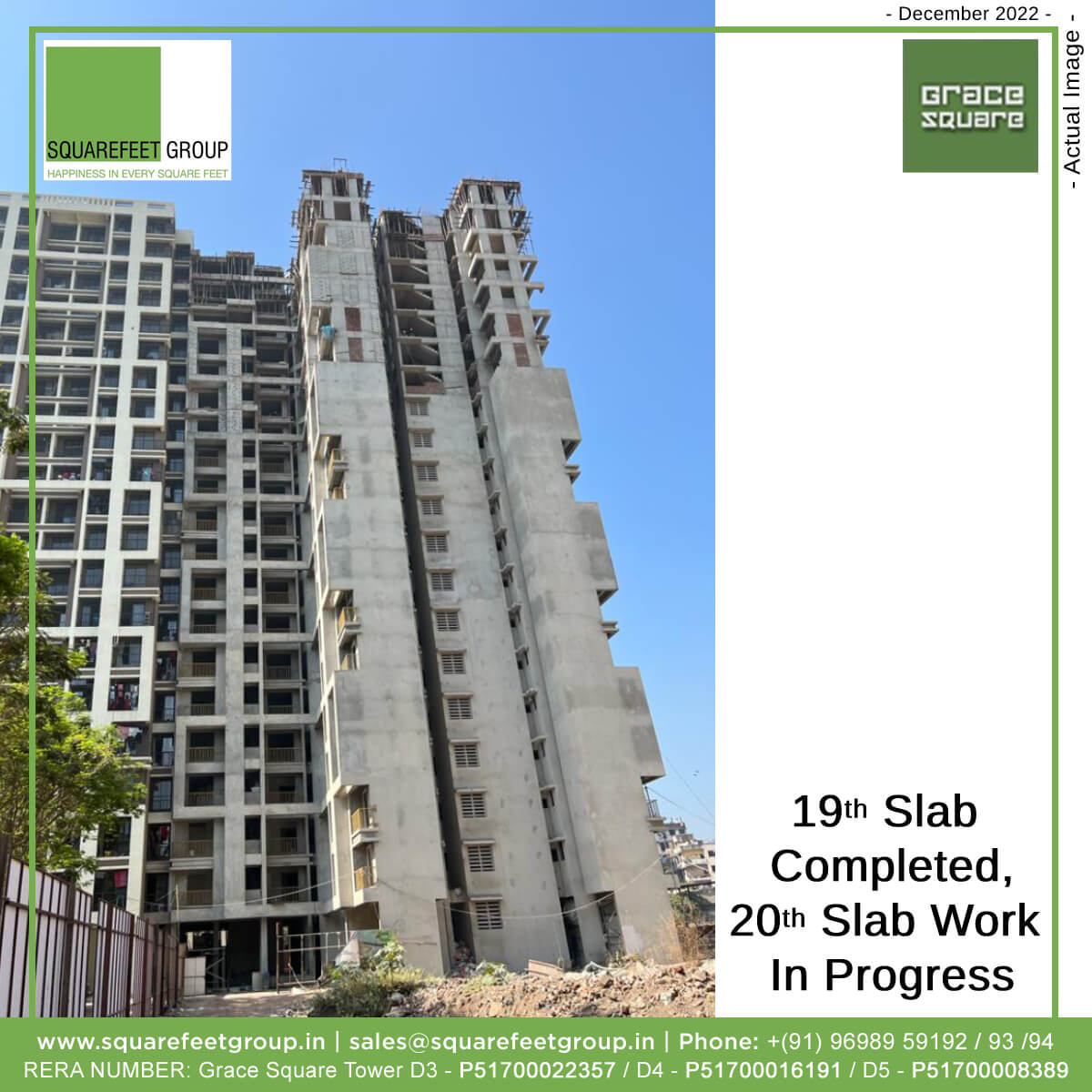 Grace Square Affordable Residencial House Mumbra Thane | Squarefeet Group